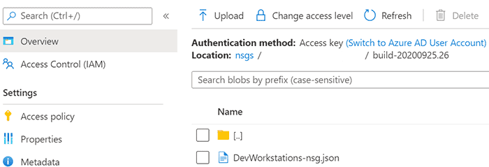 Azure Pipelines – Network Security Group Backup-Everything related to ...
