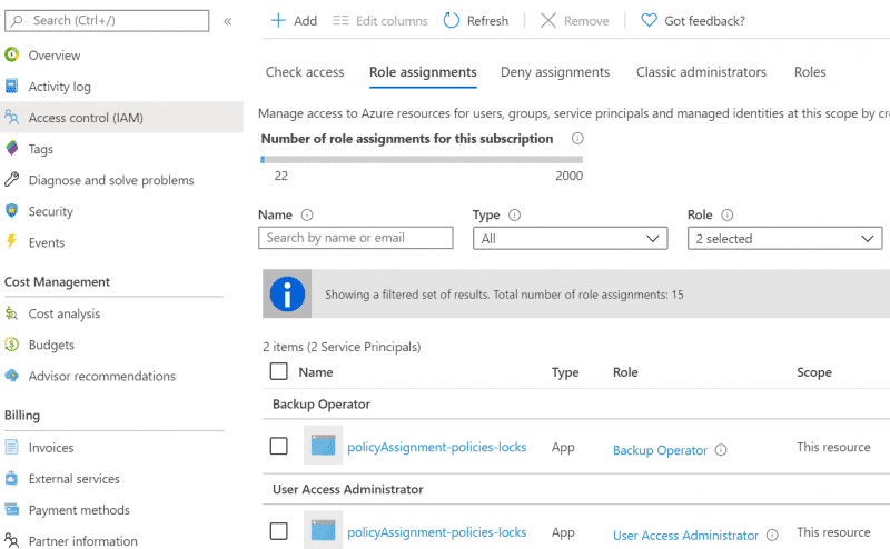 Microsoft Azure Deploy Resource Locks Using Policy Everything Related To Devops And The Cloud